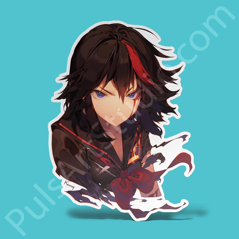 Ryuko Sticker | Kill la Kill (KLK) | For Laptops, Water Bottles, Cars ...