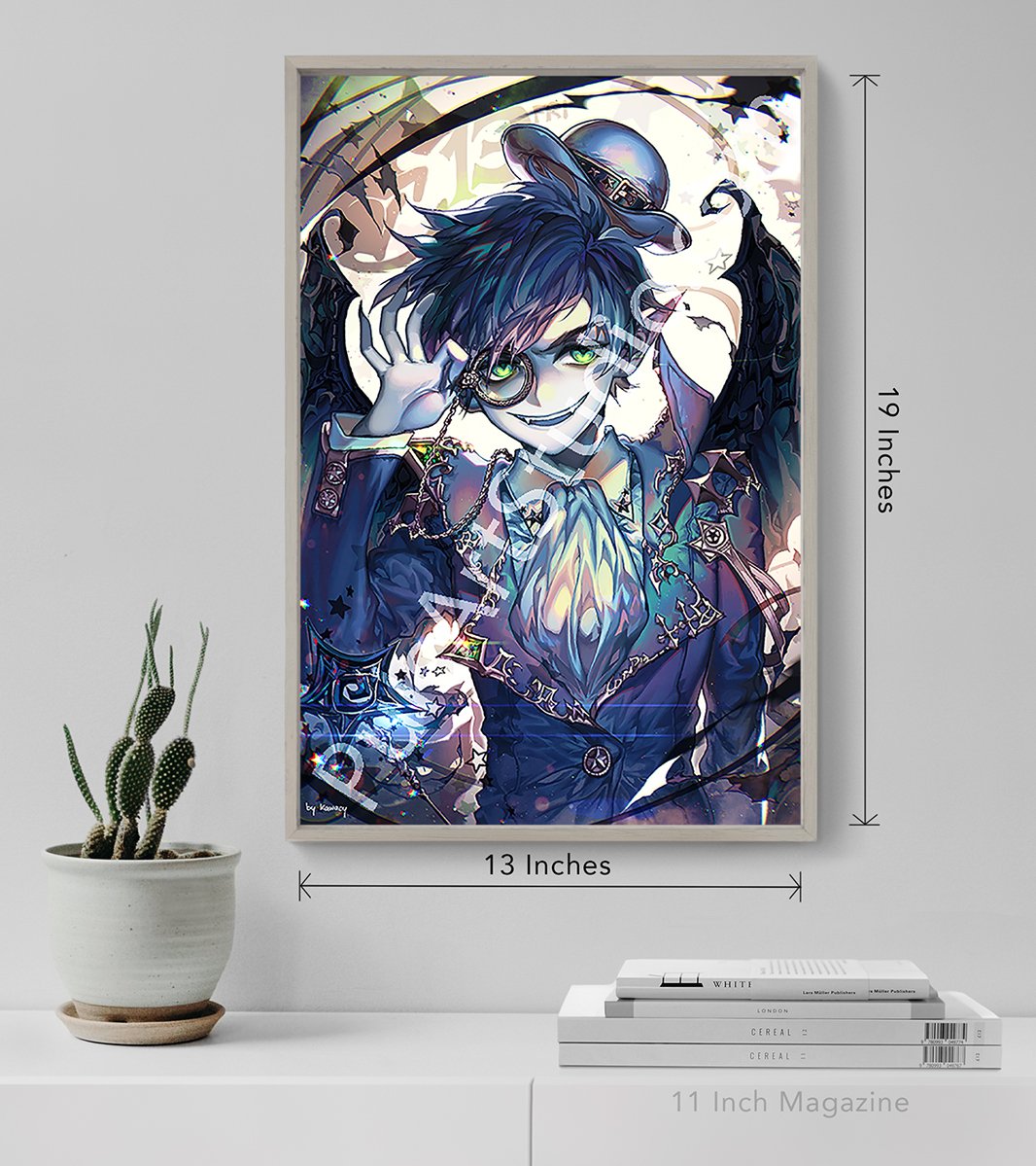 Large Anti Cosmo Poster from Fairly OddParents, art by Kawacy – PulsArt ...