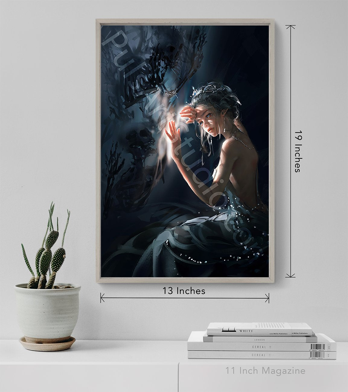 Large Princess Yan/"Boundary"Poster from Ghostblade by WLOP – PulsArt ...
