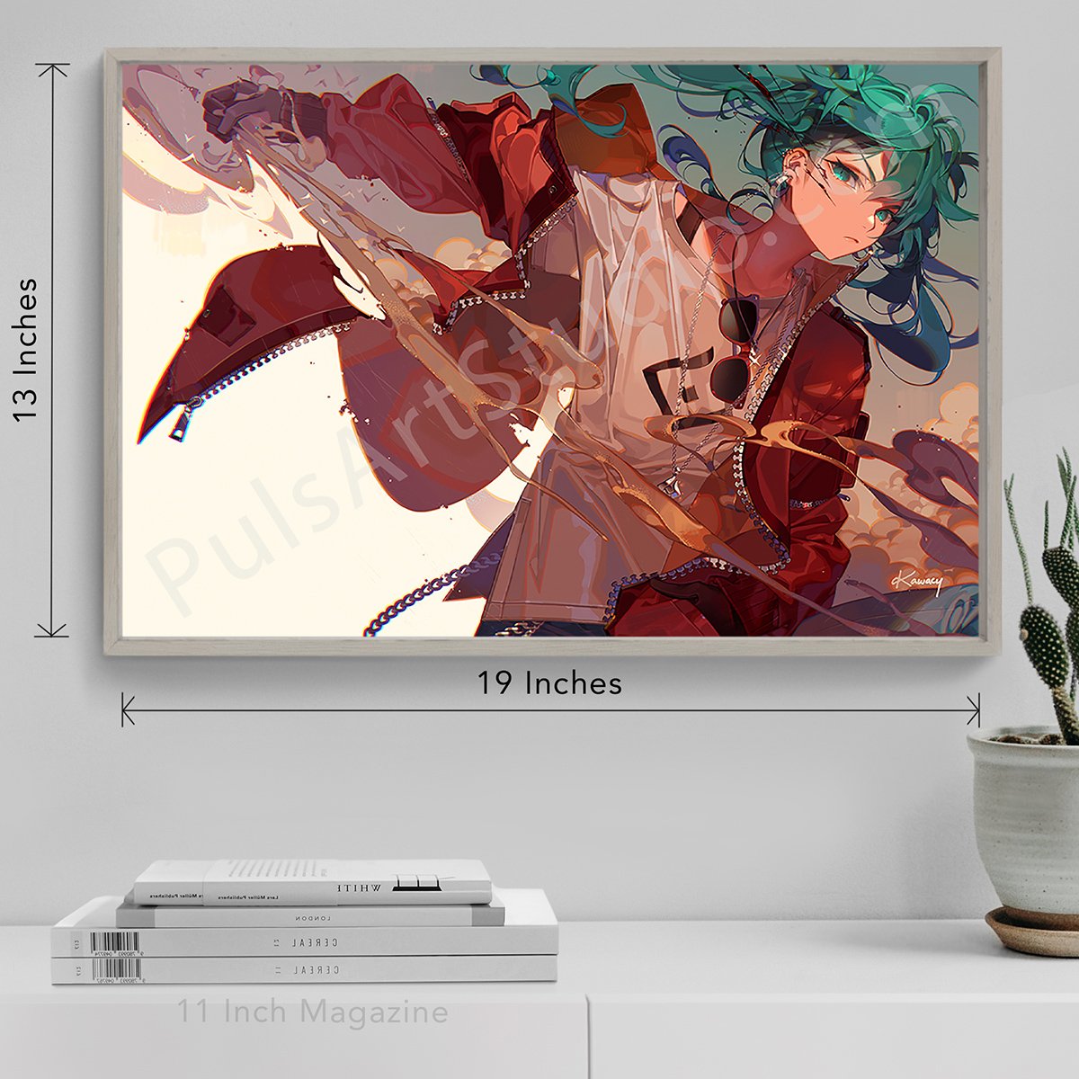 Large Vocaloid Miku Poster from Sand Planet MV, art by Kawacy – PulsArt ...