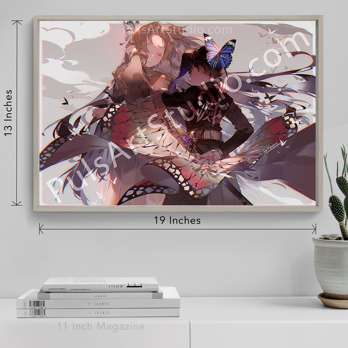 Large Shinobu & Kanae Poster from Demon Slayer (Kimetsu no Yaiba/KnY ...