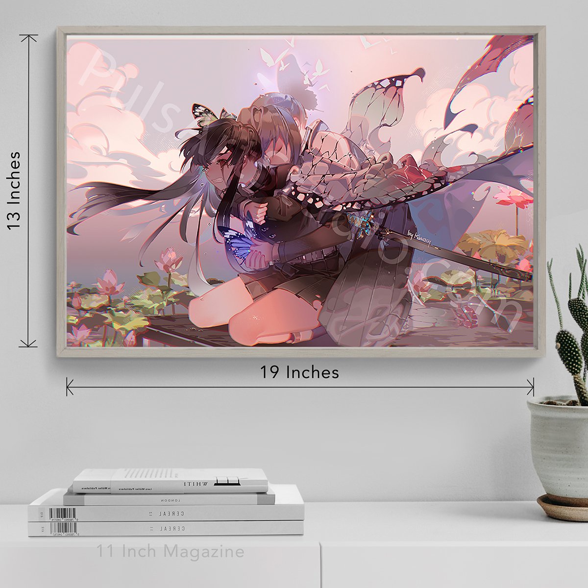 Large Shinobu & Kanao Poster from Demon Slayer (Kimetsu no Yaiba/KnY ...