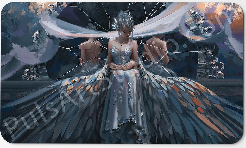 Playmat/XL Mousepad | Princess Yan | "Mirror" from Ghostblade | Art by ...